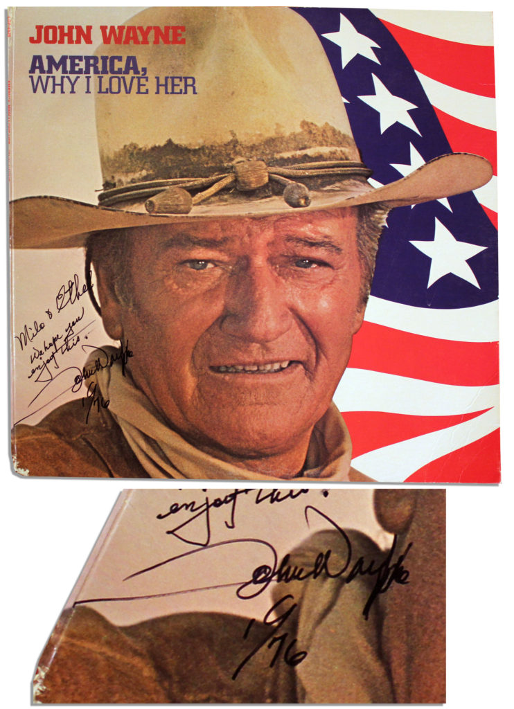 John Wayne – America, Why I Love Her | Loiacono Literary Agency